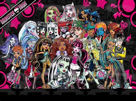 Monster High Clawdeen Wolf Lagoona Blue Cleo De Nile Draculaura Franki