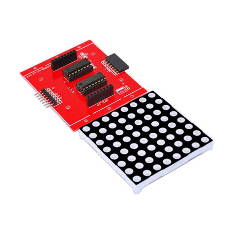1pcs 8x8 dot matrix display module 1pcs dot matrix driver