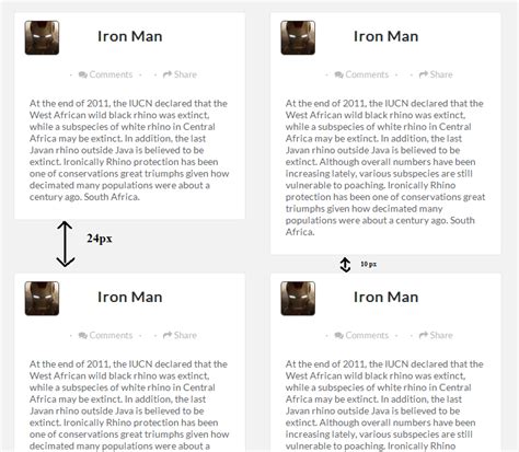 html problems with aligning contents grid wise stack