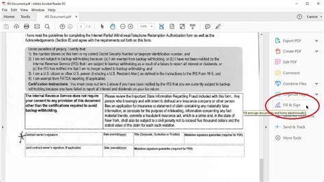 how to insert text sign a pdf with adobe acrobat reader