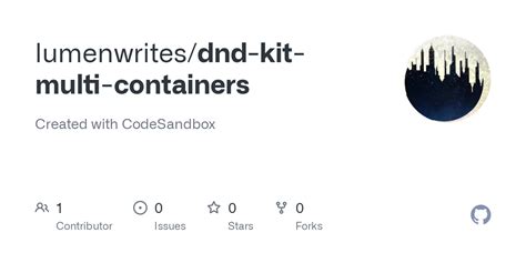 github lumenwrites dnd kit multi containers created with codesandbox