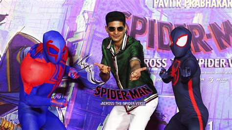 Spider Man Across The Spider Verse Hindi Trailer Launch With Shubham