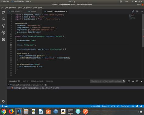 angular type void is not assignable to type user[] stack overflow