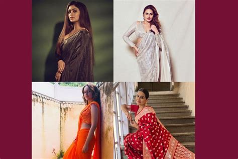 Bollywood Divas Redefine Saree Elegance Vidya Balan Ritabhari