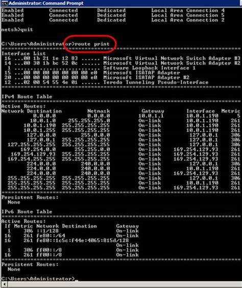 how to configure windows 2008 server ip routing