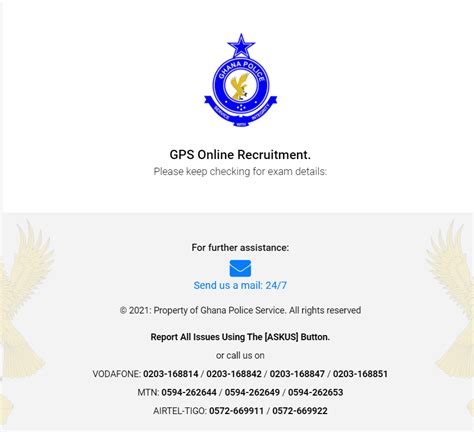 Ghana Police Application Requirement Ghana Recruitments
