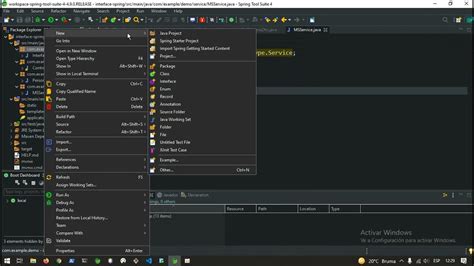 java interfaces implements con spring boot youtube