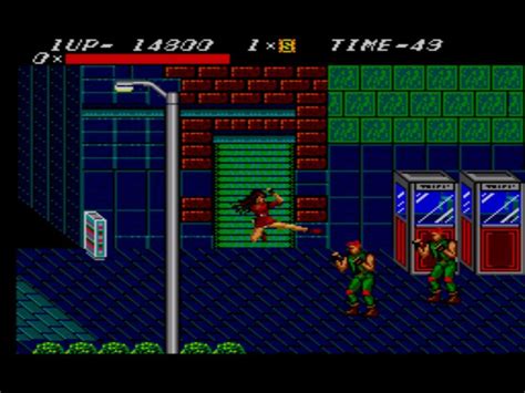 Test Streets Of Rage Master System Sega Mag