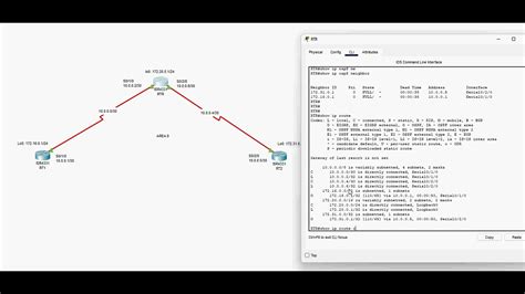 Basic Ospf Configuration On Cisco Routers Youtube