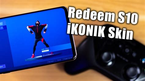 How To Redeem The Galaxy S10 Ikonik Fortnite Skin Youtube