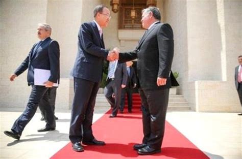 His Majesty King Abdullah Ii Of Jordan Meets With United Nations