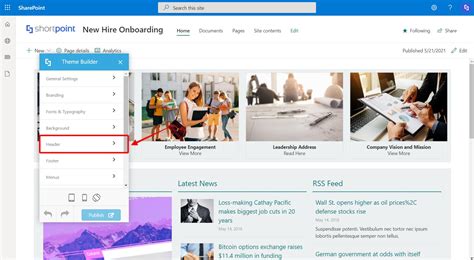 how to increase the logo size in sharepoint modern pages shortpoint