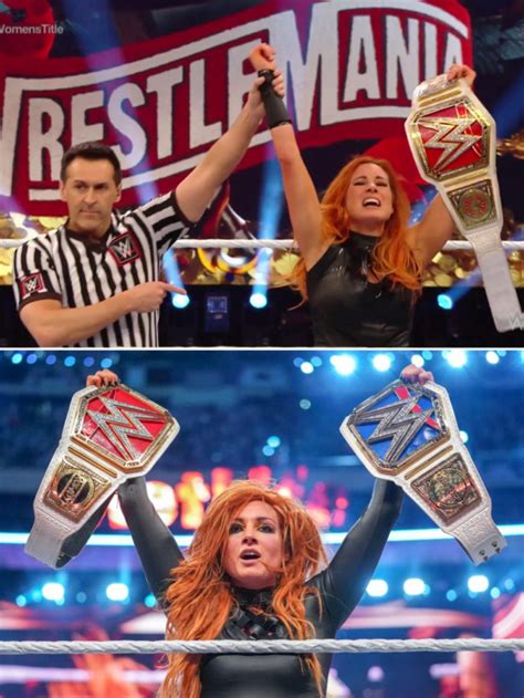Ranked Every Wrestlemania Match Of Becky Lynch Sportsmanor
