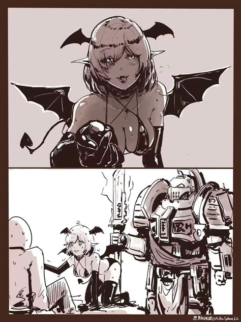 Warhammer 40k Memes Warhammer 40k Artwork Anime Art Girl Guardia