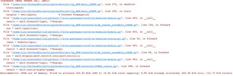 runtimeerror cuda out of memory tried to allocate 320 00 mib gpu 0