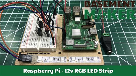 raspberry pi controlling rgb led strip lights 12v updated youtube