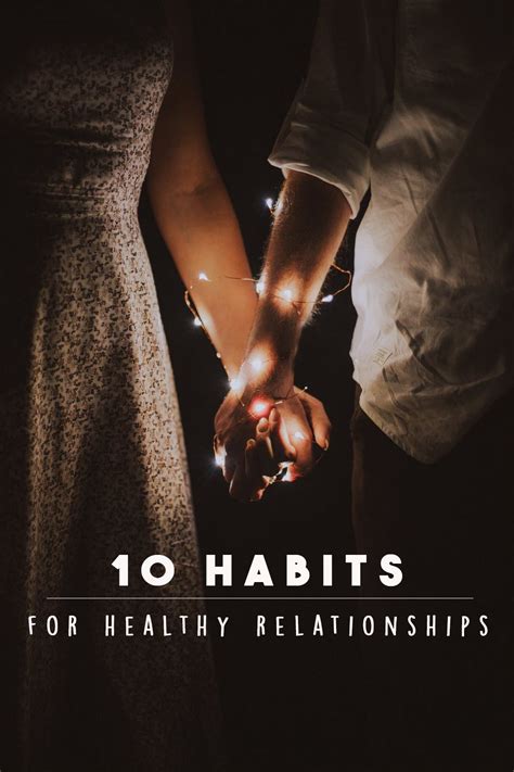 10 Habits For Healthy Relationships Hubungan Yang Sehat