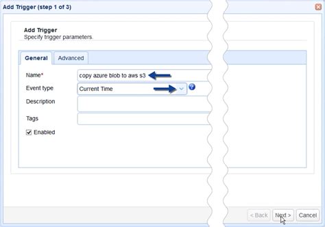 how to copy files from azure blob storage to aws s3 jscape