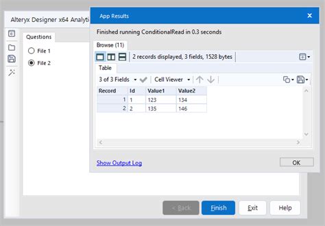 solved alteryx how to execute only one input file alteryx community