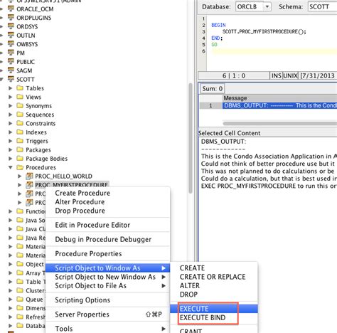 plsql ora 00900 invalid sql statement when using loop