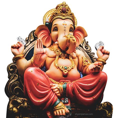 Hindu God Ganesh Ji Png Images Free Download For Editing