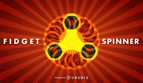 fidget spinner background vector download