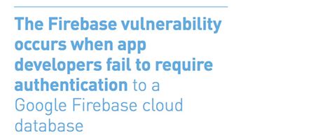 3 000 mobile apps leaking data from unsecured firebase databases