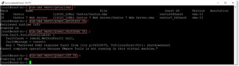 how to terminate unresponsive virtual machines in vsphere