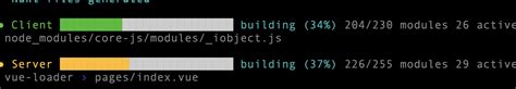 nuxt js how to do the progress bar just like nuxt when webpack
