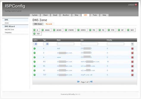 open server panel