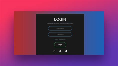 bootstrap 4 login examples