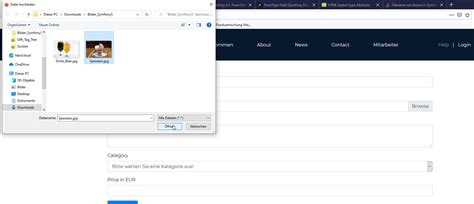 file upload filename not shown in symfony 5 2 in form stack overflow
