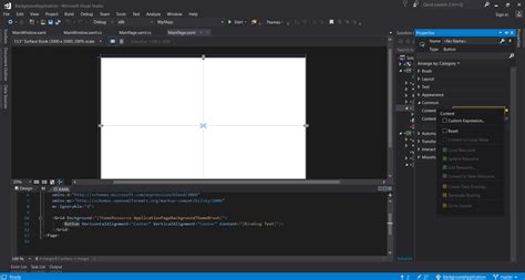 c uwp manual binding is inactive grayed stack overflow