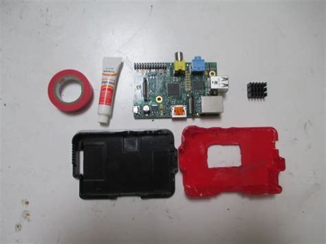raspberry pi colored server case mod