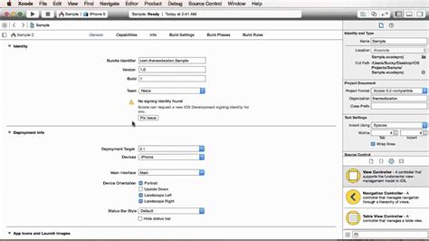 ios development with swift tutorial 5 quick tour of the interface