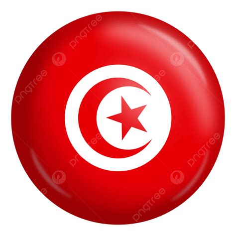 Tunisia Flag Pin Badge Tunisia Tunisia Flag Tunisia Independence Day