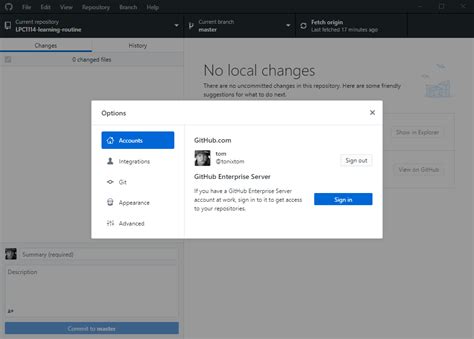 authentication failed under github desktop programmerah