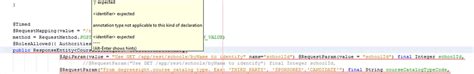 java requestparam annotated method with swagger ui not showing