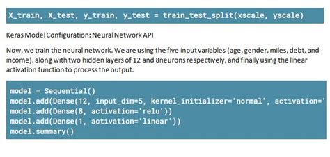 explain steps to solve regression problem using keras in