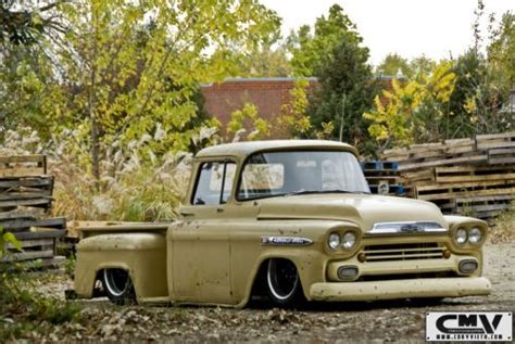 Find New 1959 Chevy Fleetside Bagged Patina Air Ride Ls Fi Slammed Low