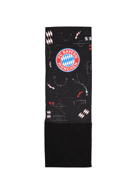 Niños Bufanda Multifuncional Con Forro Polar Schwarz Tienda Fc Bayern
