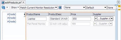 oracle jdeveloper 11g release 2 tutorials using a placeholder data