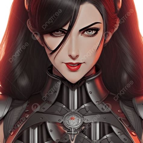 Aiで生成された美しい戦士の女性の鎧イラスト画像とpsdフリー素材透過の無料ダウンロード Pngtree