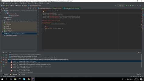 spring gradle build no complete stack overflow