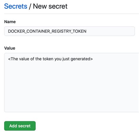 how can i use private docker image in github actions
