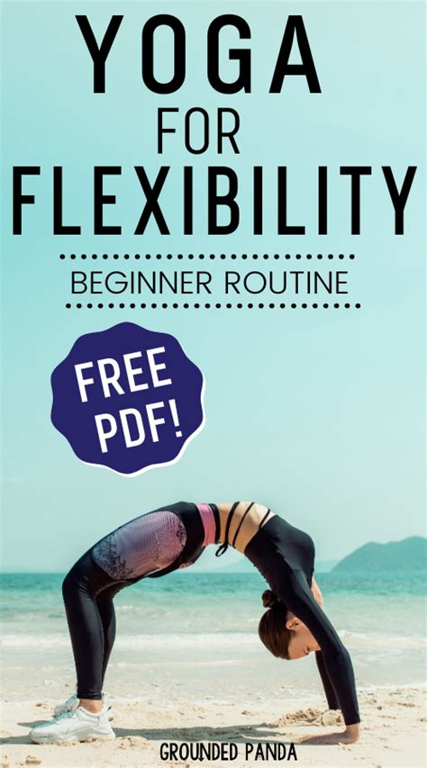 10 Minute Beginner Yoga Routine For Flexibility Free Pdf Yoga