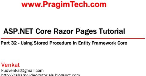 sql server and c video tutorial using stored