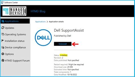 Dell Supportassist Deployment Using Sccm Msi Installation Guide Htmd Blog