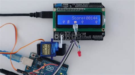 arduino plays the chrome dinosaur game on another arduino arduino blog