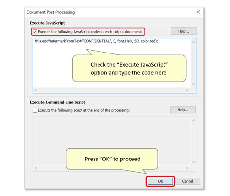 post processing output split files using javascript